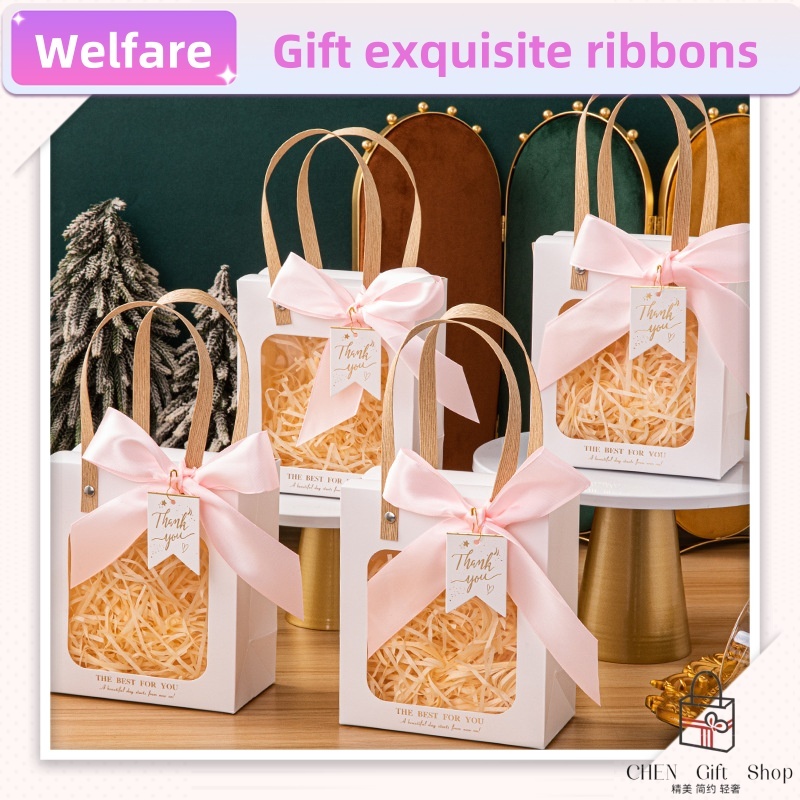 [CHEN] Window Tote Bag/Transparent Bag/Window Bag/Gift Box Packaging ...