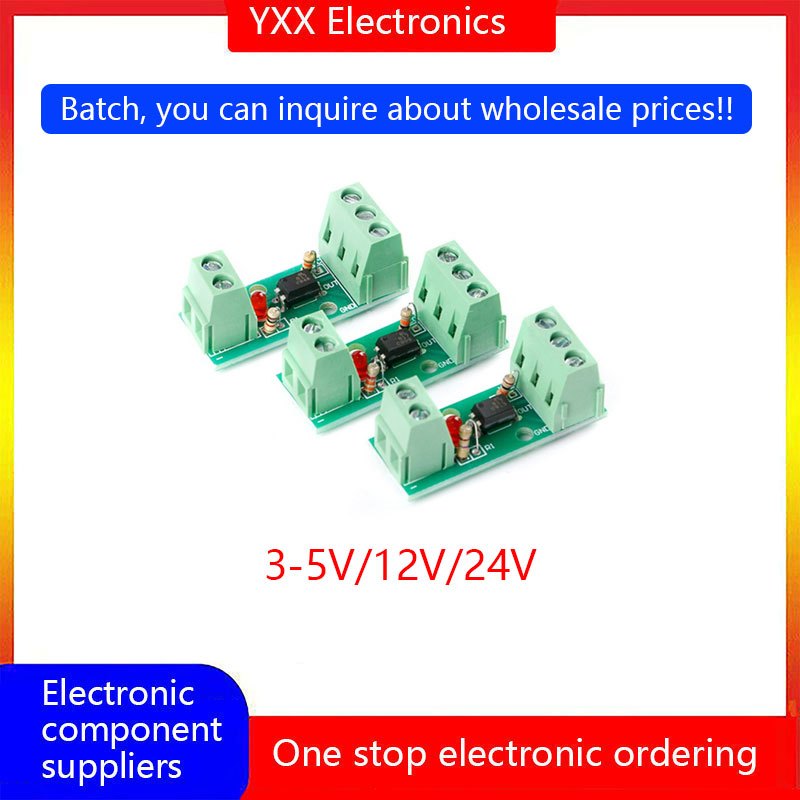 Noise Isolator PC817 Optocoupler Module - 1-Channel Signal Isolator (3 ...