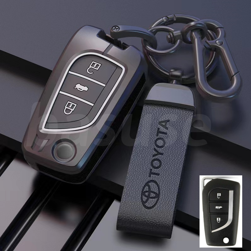 【New】Toyota Hilux Rogue & Revo / Innova / Fortuner all Keyless Remote Zinc Alloy Hard Case ...