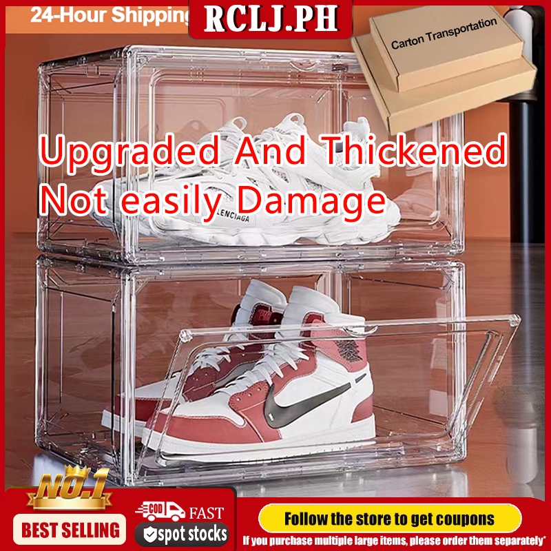 Acrylic Shoe Box Shoe Rack Shoe Rack Organizer Shoe Rack With Cover ...