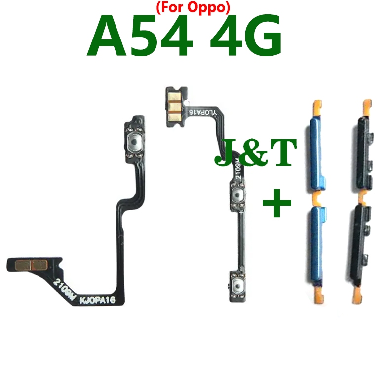 on off Power switch volume button flex for OPPO A54 4G Side Buttons ...