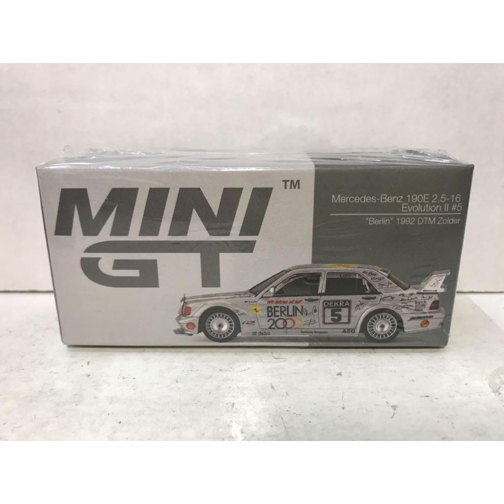Mini GT MGT00196-L 196 Mercedes-Benz 190E 2.5-16 Evolution II No. 5 ...