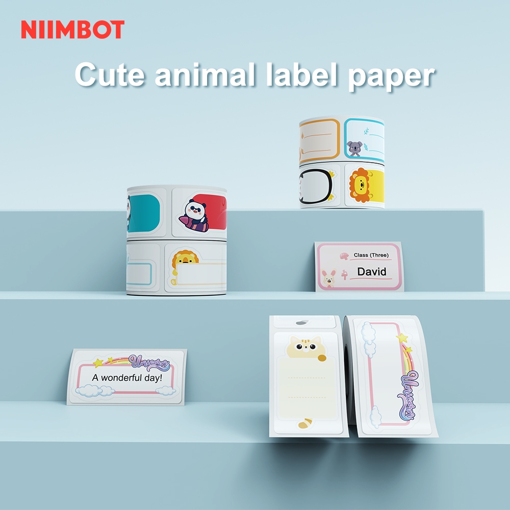 NIIMBOT D101 Color Label Printer Self-adhesive Printing Paper Price ...