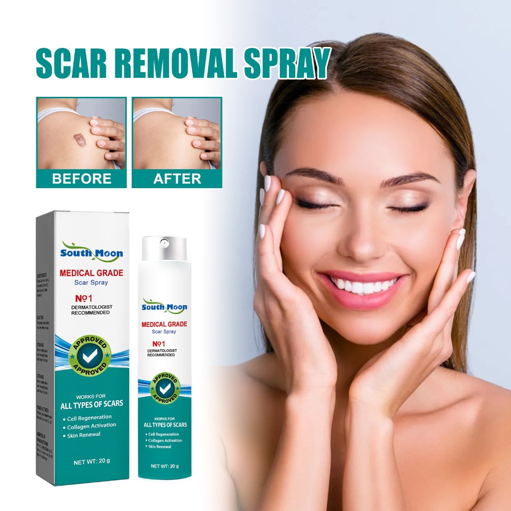 Scar Removal Medical Grade Spray, Pregnant Women Stretch Mark Reduction ...