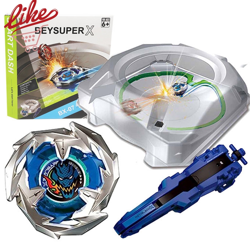 Beyblade X BX-07 Start Dash Set BX-01 Dran Sword with Launcher Grip ...