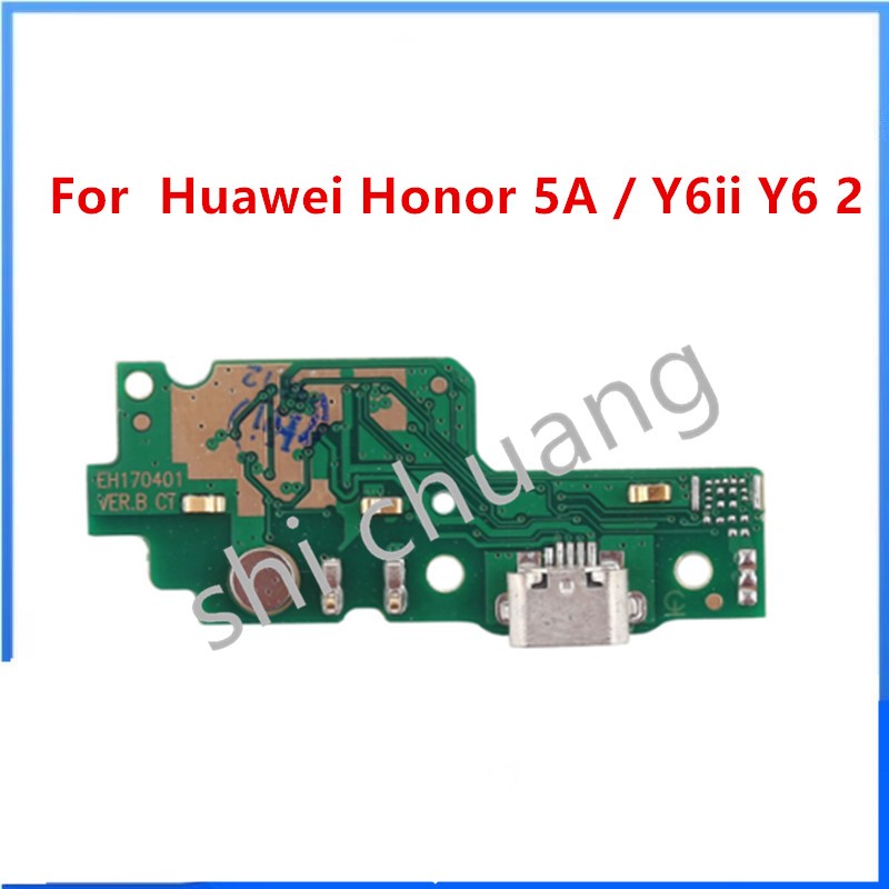 For Huawei Honor 5A / Y6ii Y6 2 CAM-L21 PLUG IN CHARGING DATA PORT PLUGIN USB MIC MICROPHONE ...