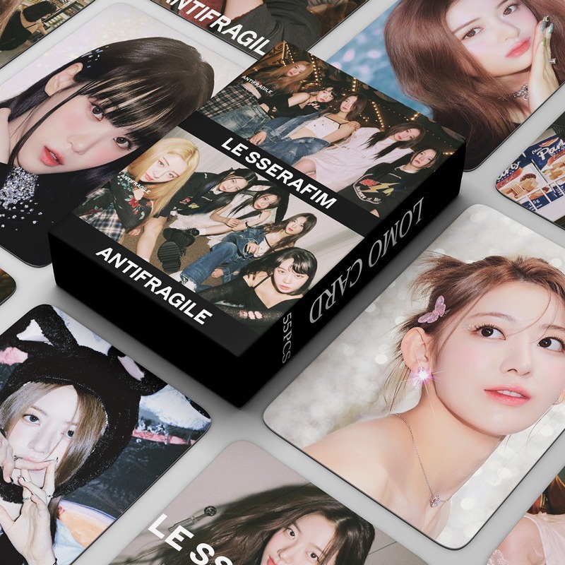 LE SSERAFIM Photocard LESSERAFIM Perfect Night UNFORGIVEN GIRLS SAKURA ...