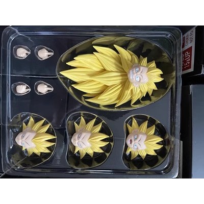 KW studio shf Gotenks Gotenks Super 3 Super Three Head Sculpture ...
