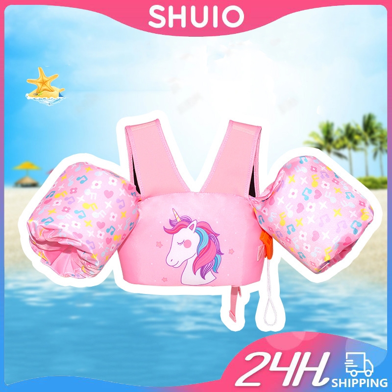 SHUIO Swimming Vest For Kids Swimming Buoyancy Armband Kids Swim Life ...