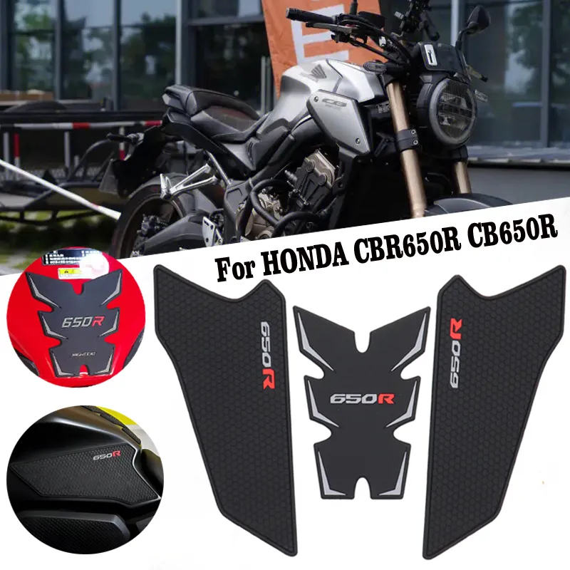 Motorcycle Anti-Slip Side Fuel Oil Tank Pad Protector Decals Sticker ...