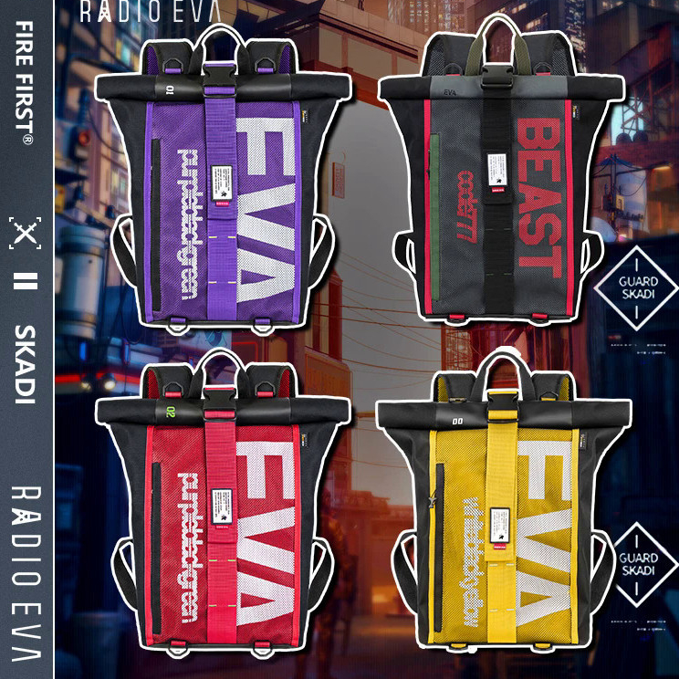 Animation peripheral EVA joint backpack men's multi-functional casual ...