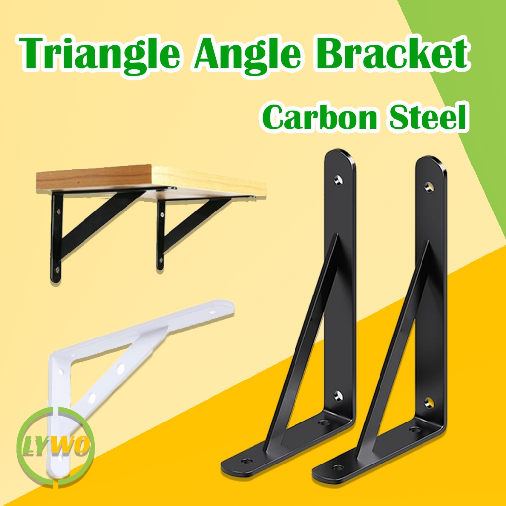 Triangle Angle Bracket Heavy Duty Shelf Bracketre L-BAR Wall Mounted ...