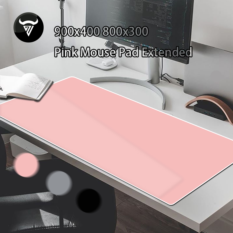 NEW-Competitive game mouse pad pink Extended 900x400 800x300 big mouse ...