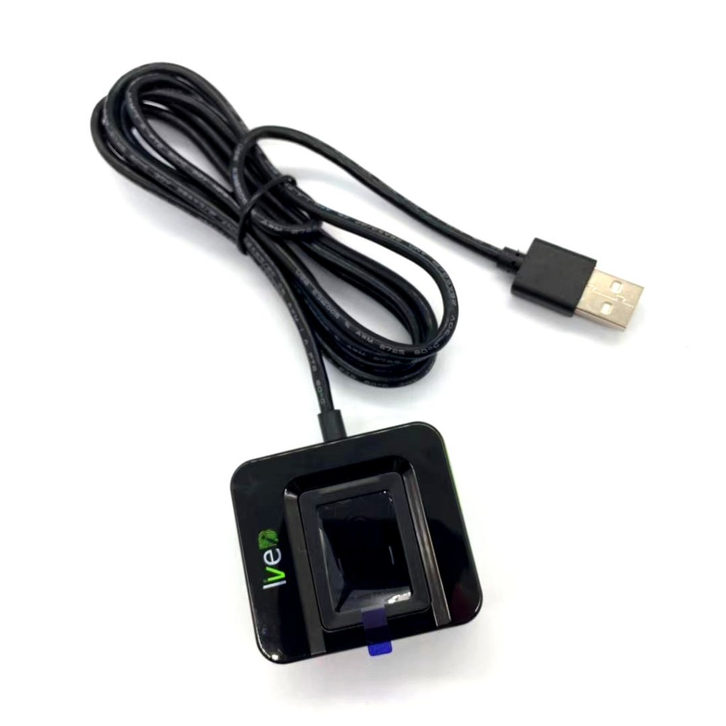 ZK Biometric Fingerprint Scanner Fingerprint Reader USB Reader USB Fingerprint Sensor Live20r ...