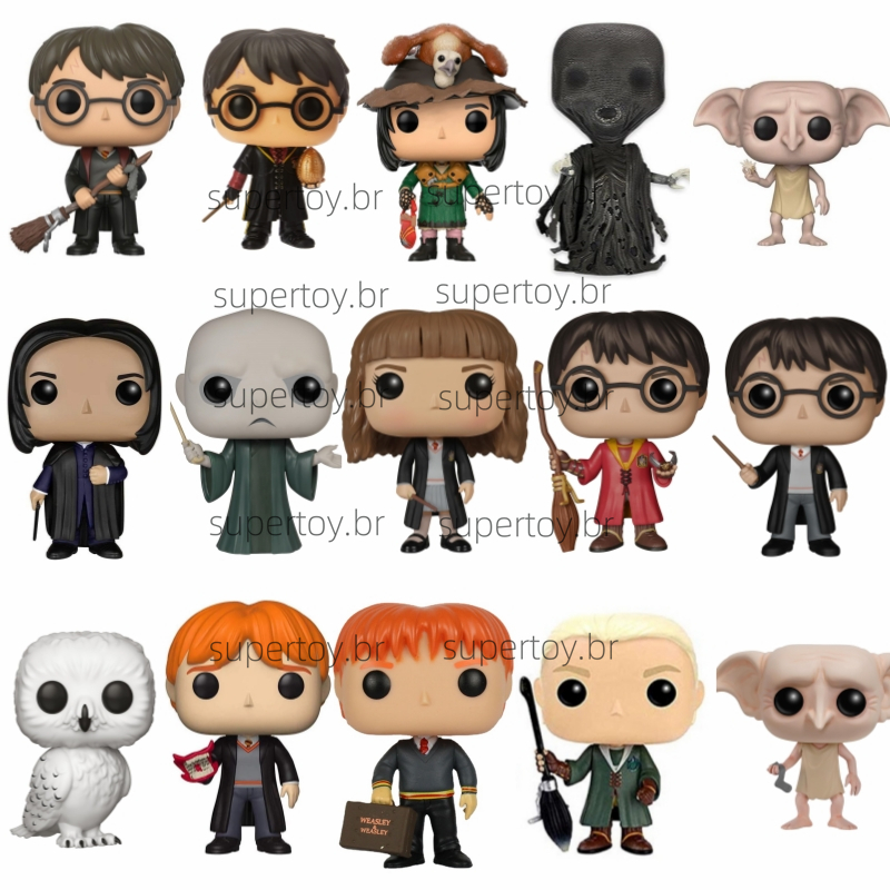 Funko POP Movies: Harry Potter - Harry Ron Weasley Hermione Dementor ...