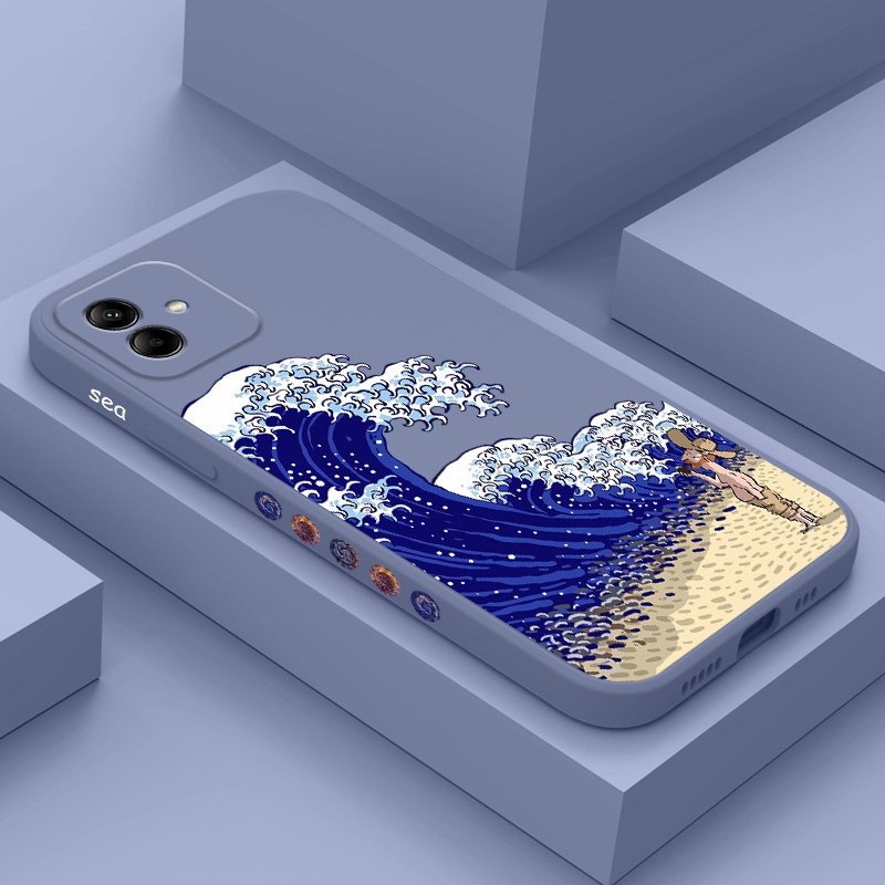 Sea Wave Phone Case For Samsung Galaxy A15 A25 A35 A55 A05 A05S 4G 5G ...