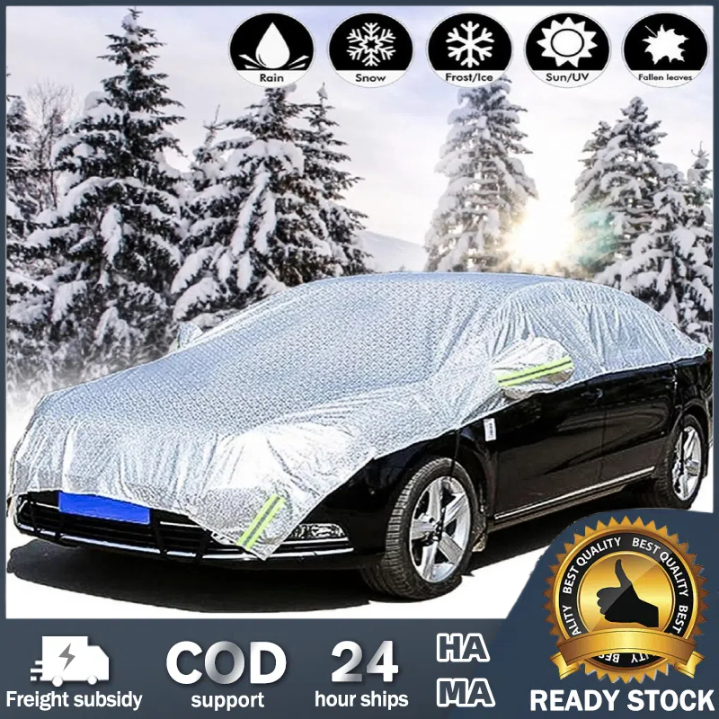 【Free Shipping】Half Car Cover for SUV/Sedan/Hatchback All Weather ...