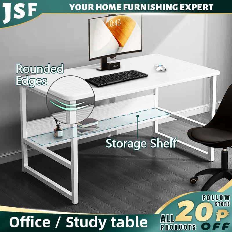 ⭐Ready Stock⭐Office Table Study table 80/100/120CM Table Computer Table ...