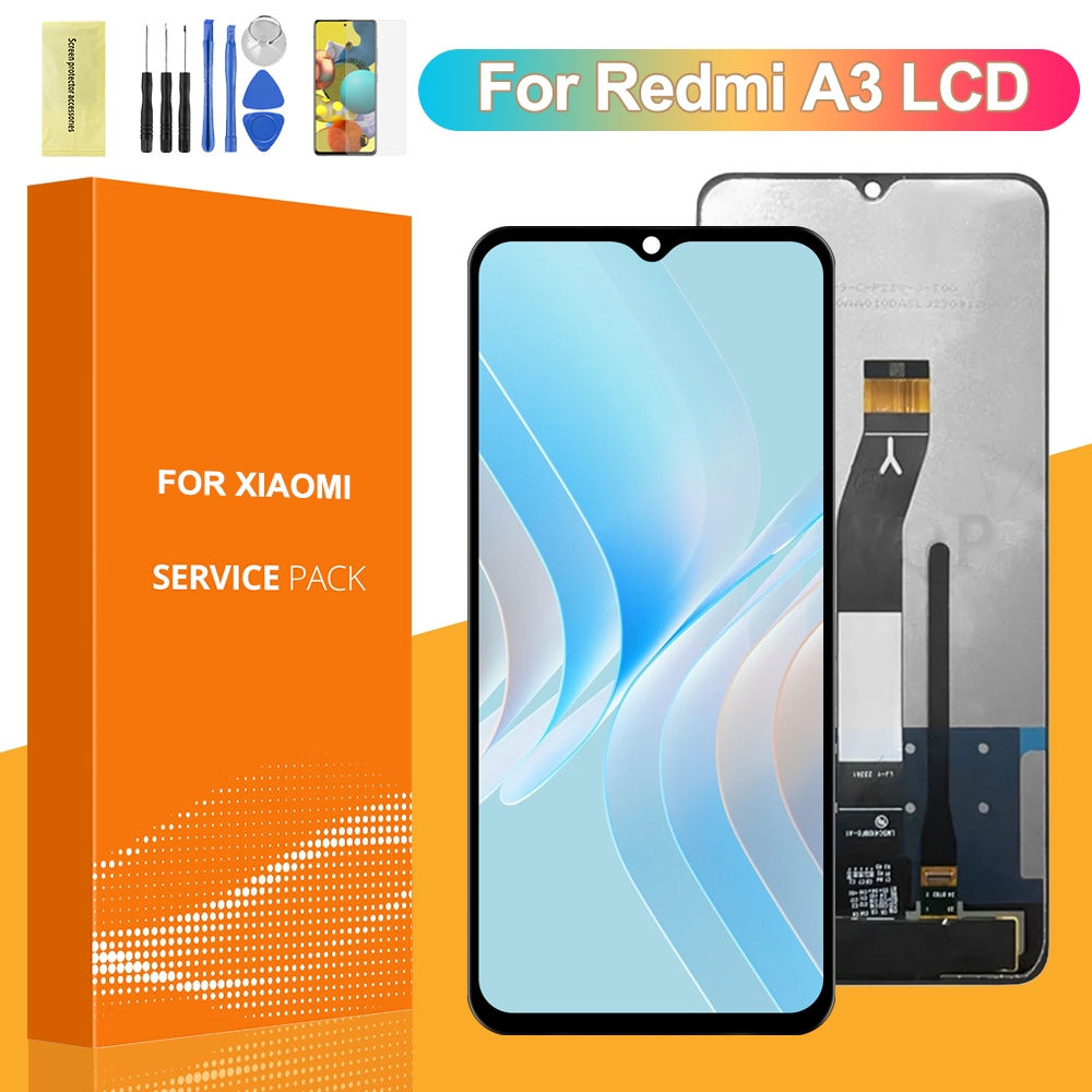 For Xiaomi Redmi A3 LCD Display Touch Screen Digitizer With Frame ...