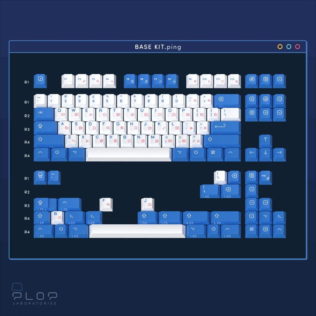 EPBT PING Keycap Cherry Profile keycap set | Shopee Philippines