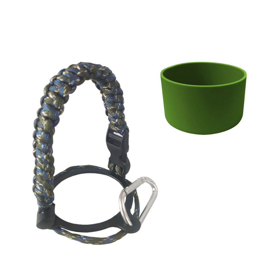 7.5cm Tyeso Boot Silicon 750ml 530ml Tyeso Tumbler Paracord Rope and ...