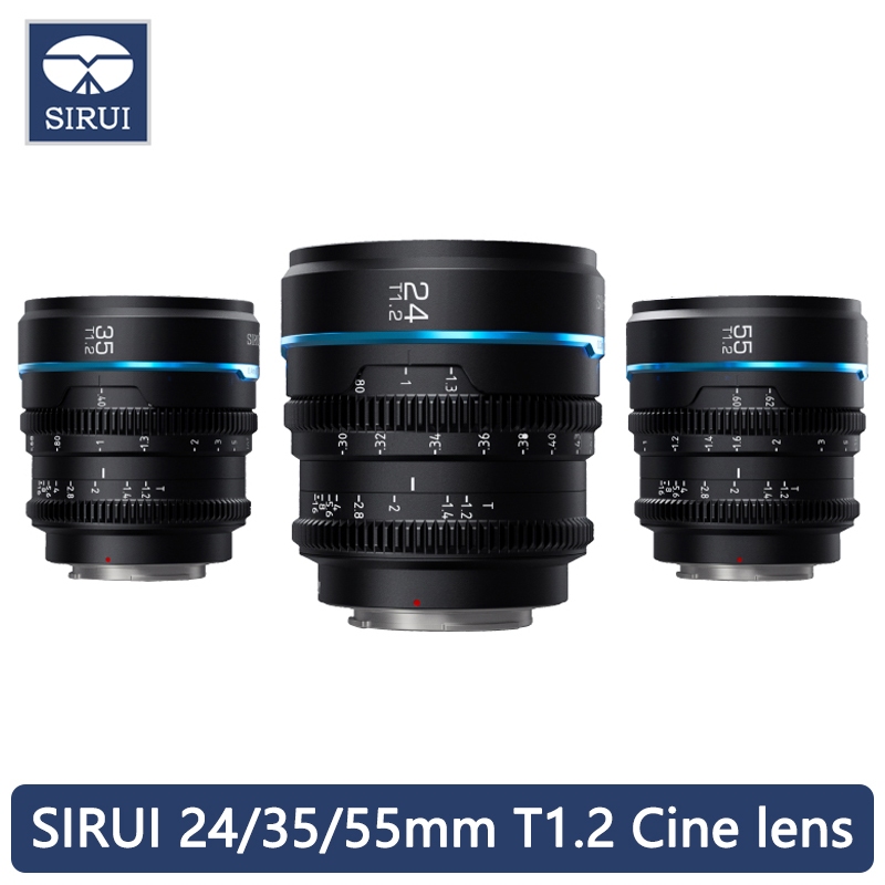 SIRUI Night Walker 24/35/55mm T1.2 Super35 Frame Cine Lens Series | Shopee Philippines