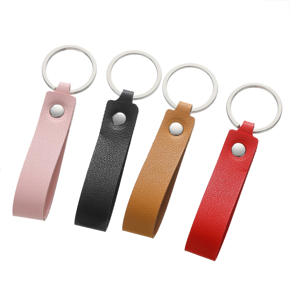 St. kunkka 1Pcs Leather Keychain Colorful Elegant Keychain Making for ...