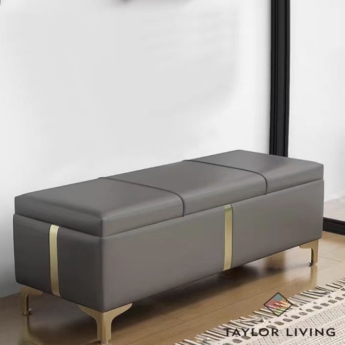 TAYLOR LIVING Soft Shoe Changing Stool Home Doorway Shoe Cabinet Long ...