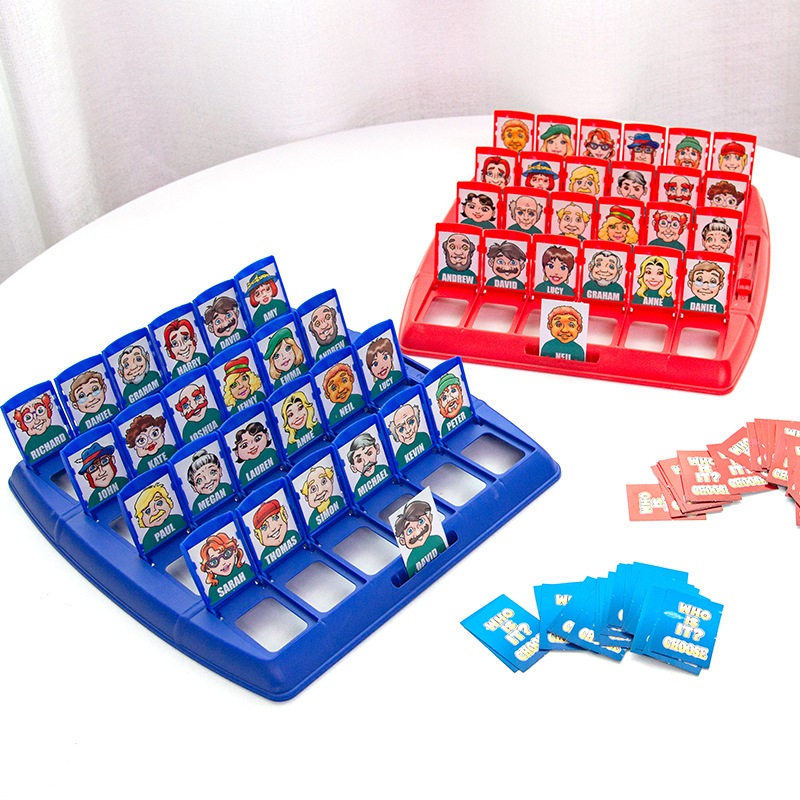 Guess who I am. Board games, logical reasoning, table games ...