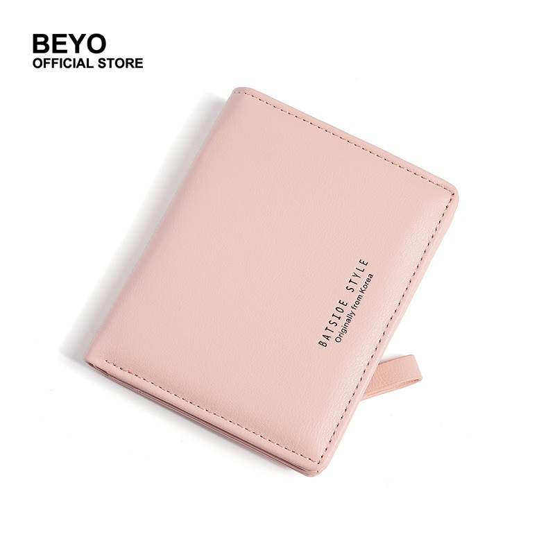 Thin and Small Women's Folding Wallet Simple Forever Young Pouch ...