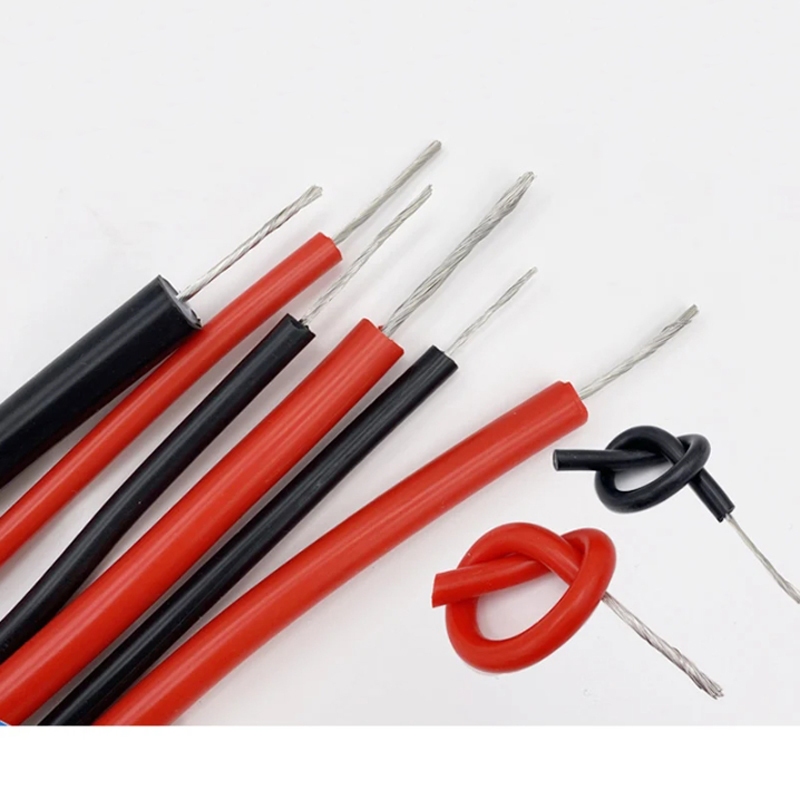 AGG DC High Voltage Silicone Cable 6/10/20/30/40/50KV 20/18/17/16/13/11 ...