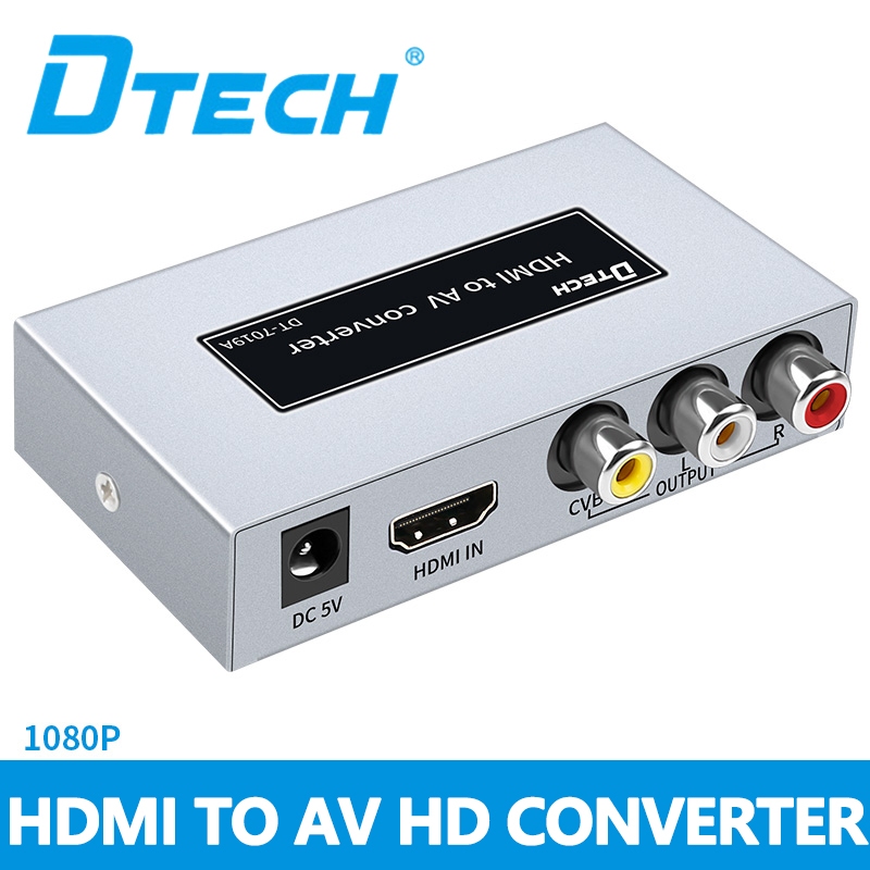 DTECH HDMI to AV HD Converter HD 1920x1080 (50Hz/60Hz) Resolution ...