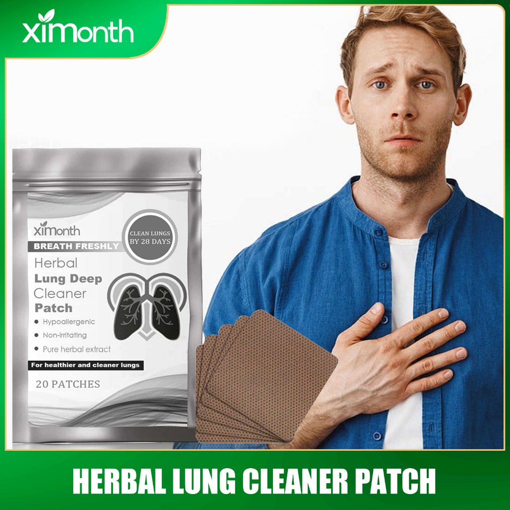 Ximonth Lung Cleansing Patch Cough Relief Throat Itching Improve ...