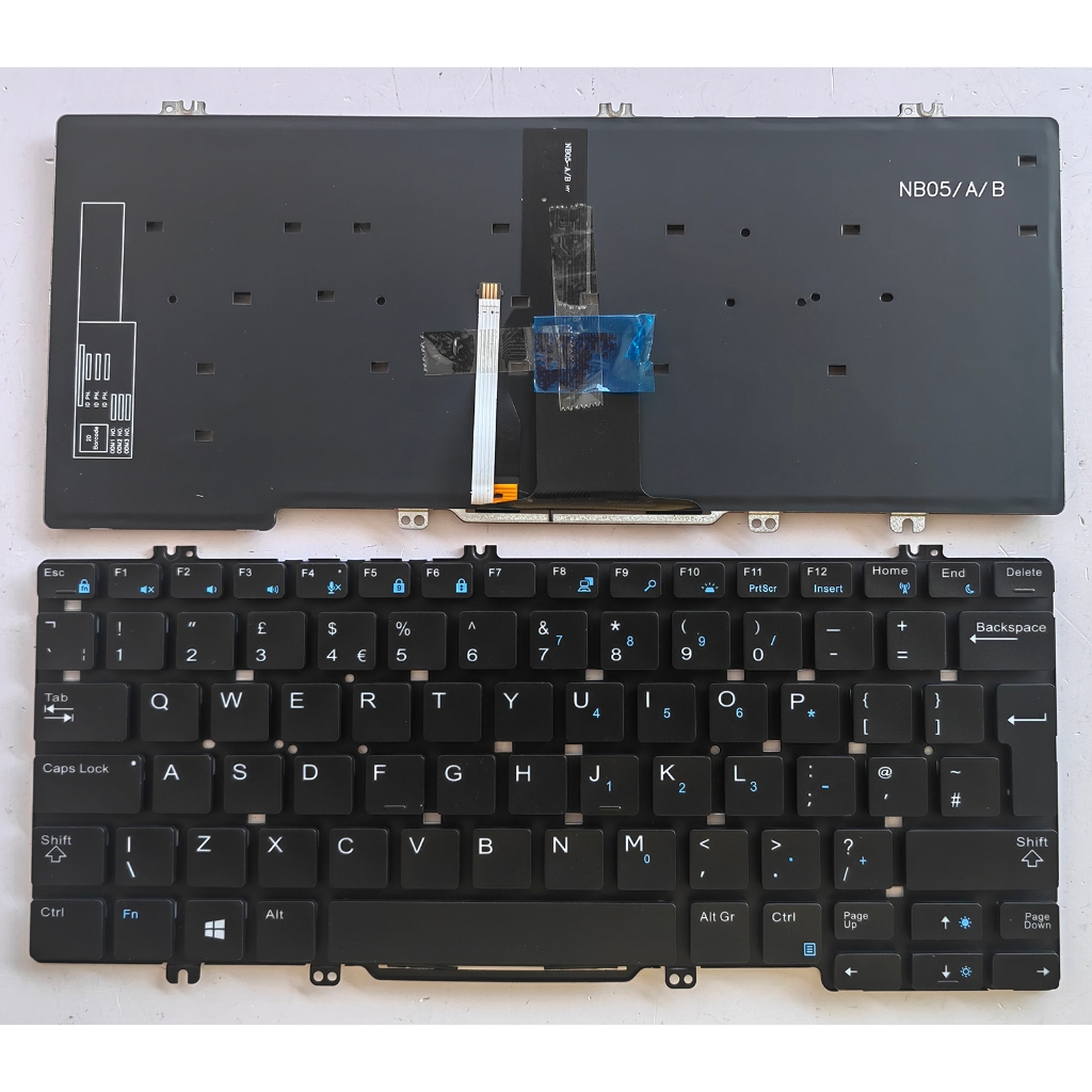 US/RU/UK For Dell Latitude 5290 7380 7389 E5280 E5290 E7280 E7290 P27S ...