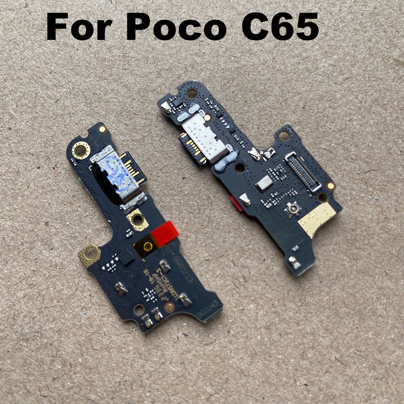 For Xiaomi Poco C65 USB Charging Dock Port With IC Mic Microphone ...