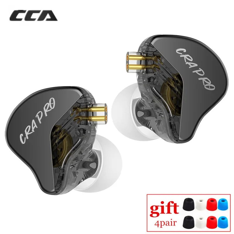 CCA CRA Pro HIFI Earphones DLC Diamond Diaphragm Dynamic Earbuds with ...