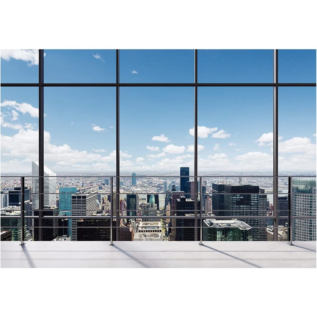 7x5ft Office Backdrop for Video Conference Photography Backdrop with ...