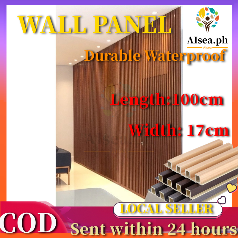 【Ready Stock】Wood Wall Panels Best Quality WPC Fluted Panels Fluted ...