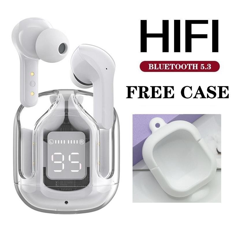 Air31 True Wireless Bluetooth Headset Transparent Design with LED ...