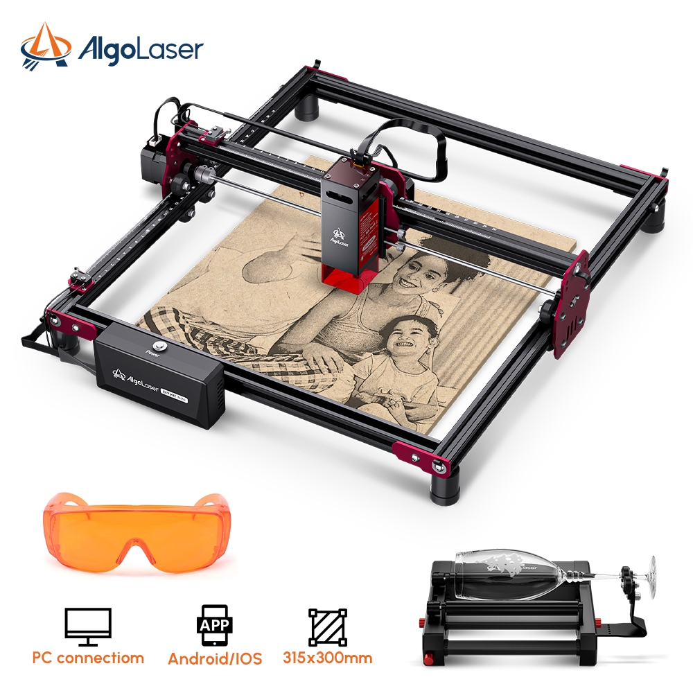 Beginner 72W AlgoLaser DIY KIT mini Lazer Engraver Woodwork Tool ...