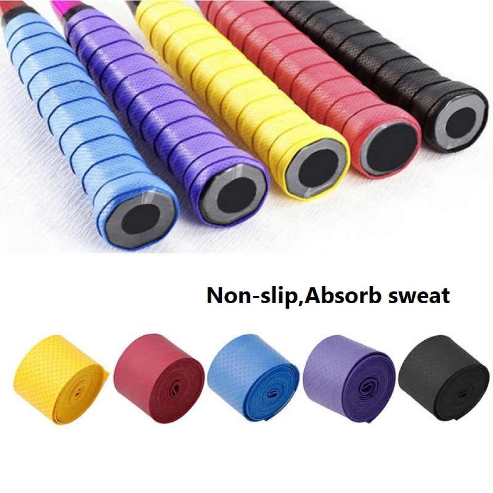 Badminton Grip Anti Slip Tape Absorb Squash Racket Tape Tennis Grip ...