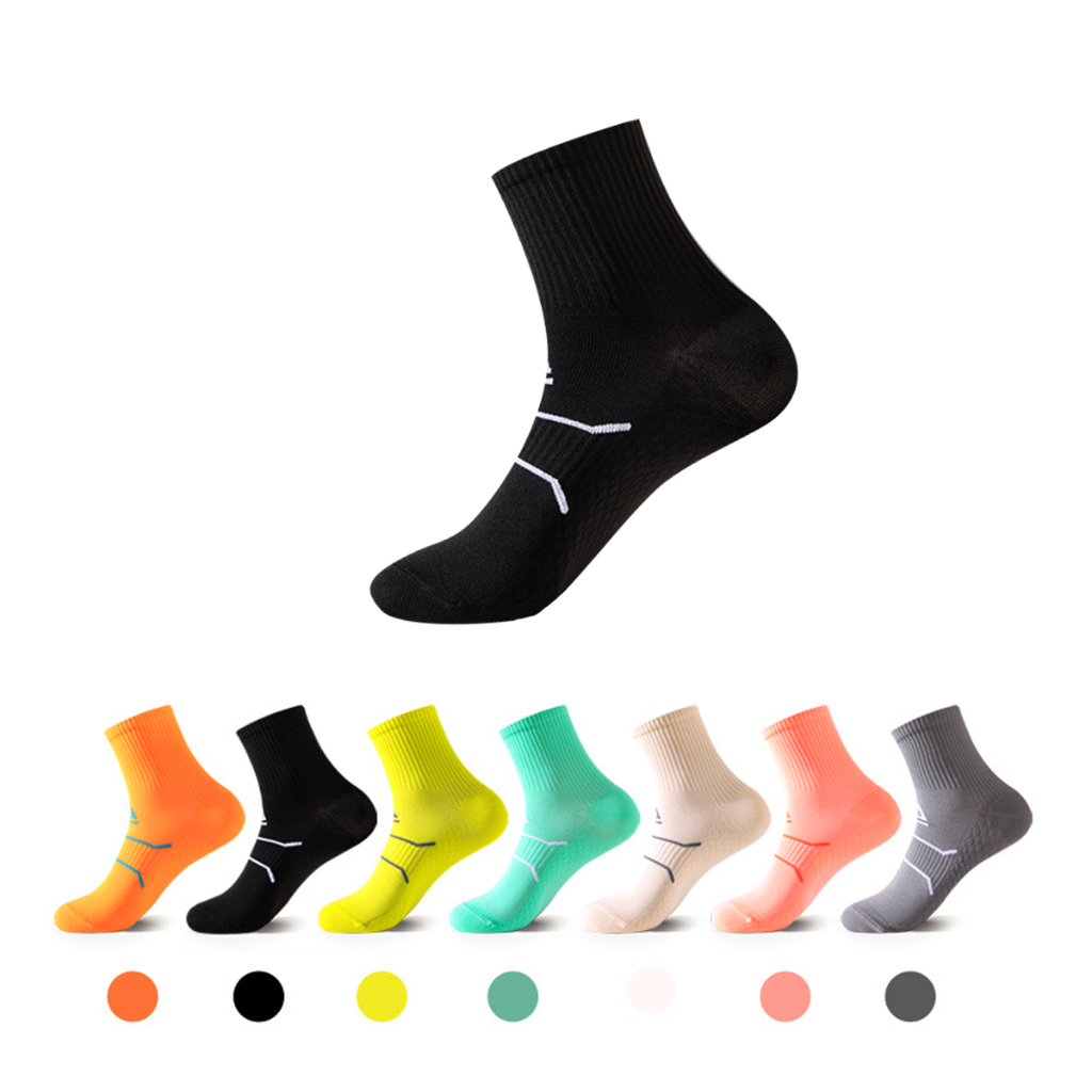 Professional Marathon Running Fitness Short Socks Women Men Sweat ...