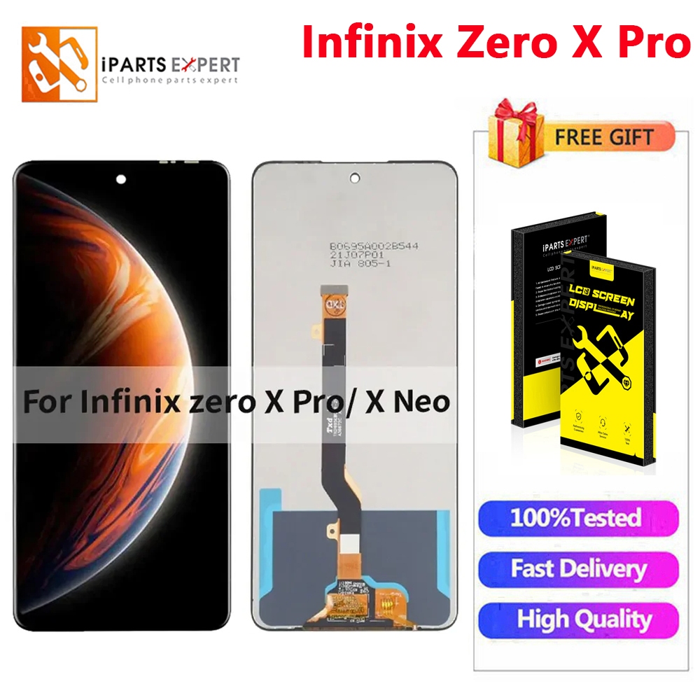 IPARTSEXPERT Original AMOLED LCD For Infinix Zero X Pro 4G X6811 X6811B ...