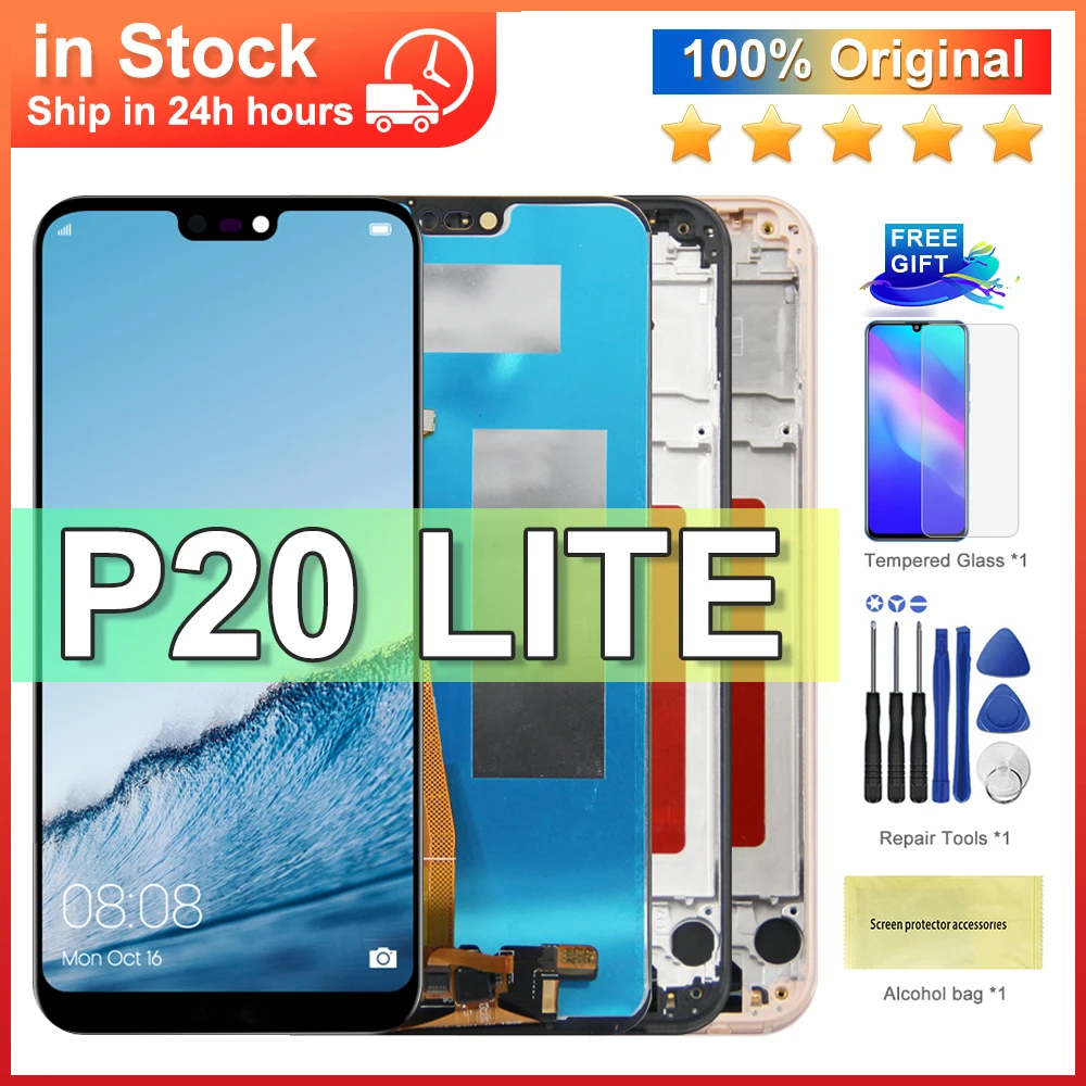 OLED LCD for Huawei P20 Lite / NOVA 3E LCD Display Touch Screen ...