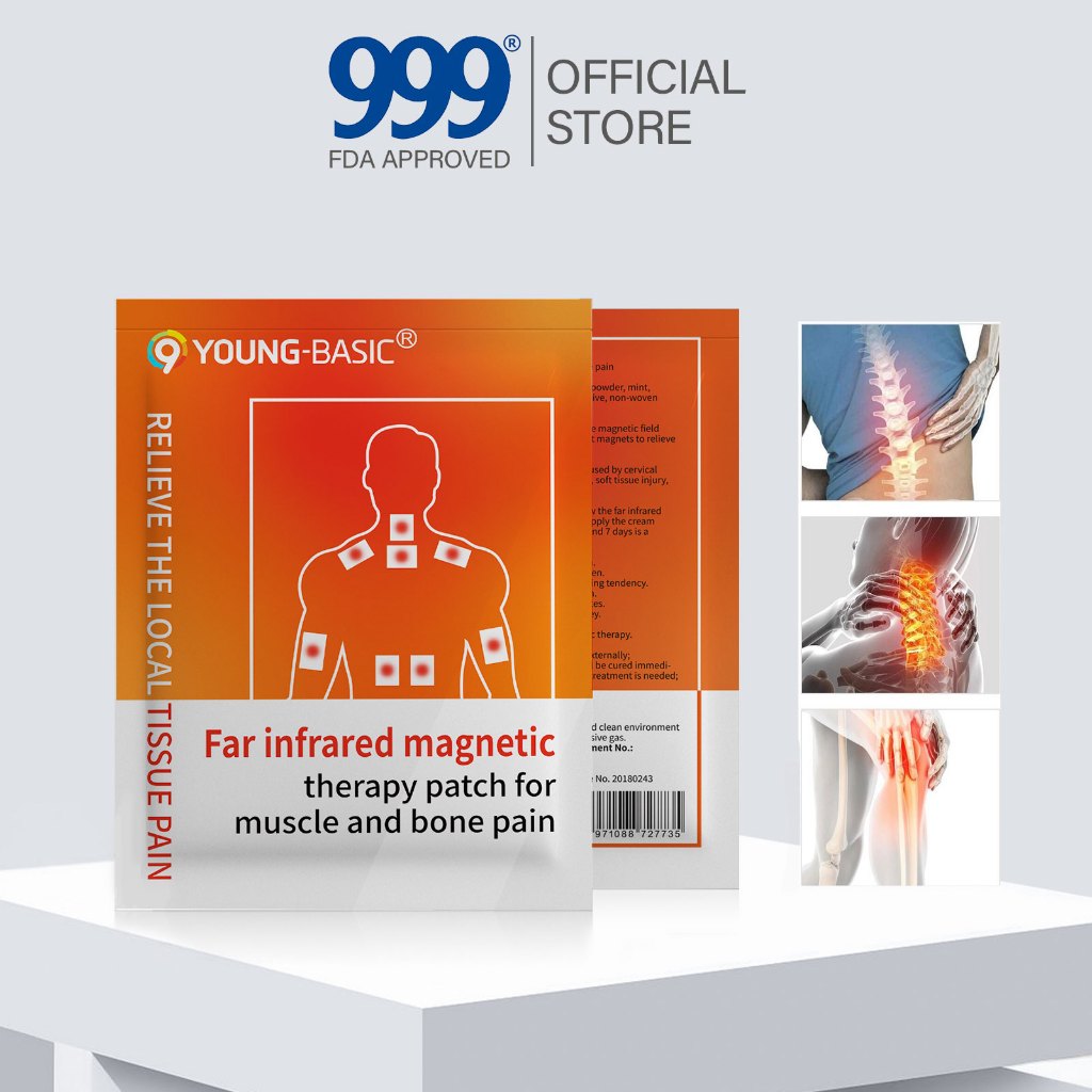 999 Magnetic Therapy Patch Medical Pain Patch For Muscle Bone Knee Neck ...