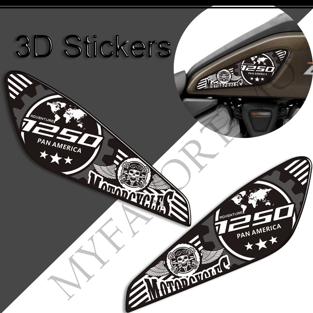 2020 2021 2022 For HARLEY Pan America 1250 Emblem Logo Gas Kit Tank Pad ...