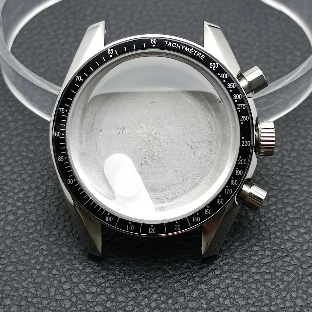 39.7MM Superb Watch Case for VK63 Movement Stainless Steel Watch Strap ...