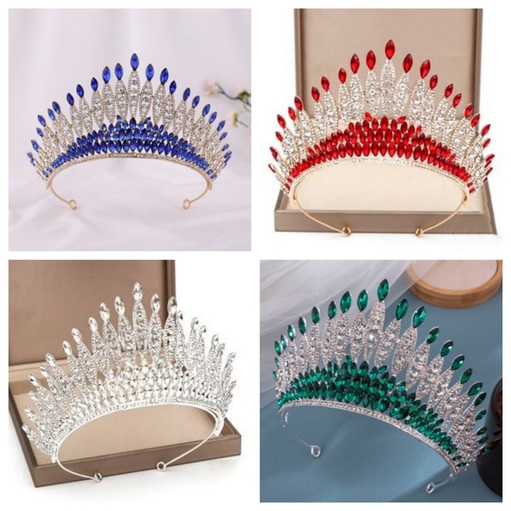 Philippines Ready Stock Shiny Crown Party Prop Temperamental Color ...