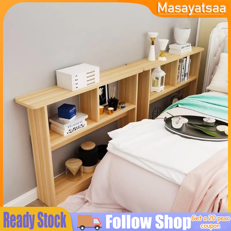 Narrow Bedside Table Bedroom Console Table Multi-layer Storage Rack ...