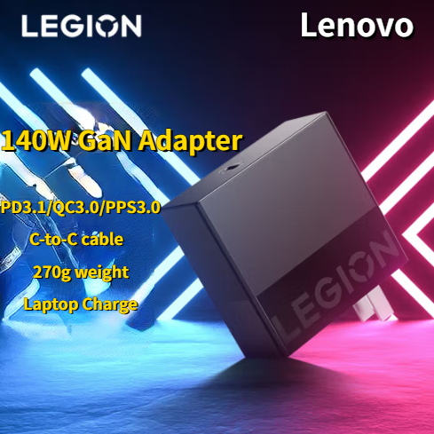 Lenovo Legion 2023 LA140 2024 C140W GaN adapter with PD3.1/QC3.0/PPS3.0 ...